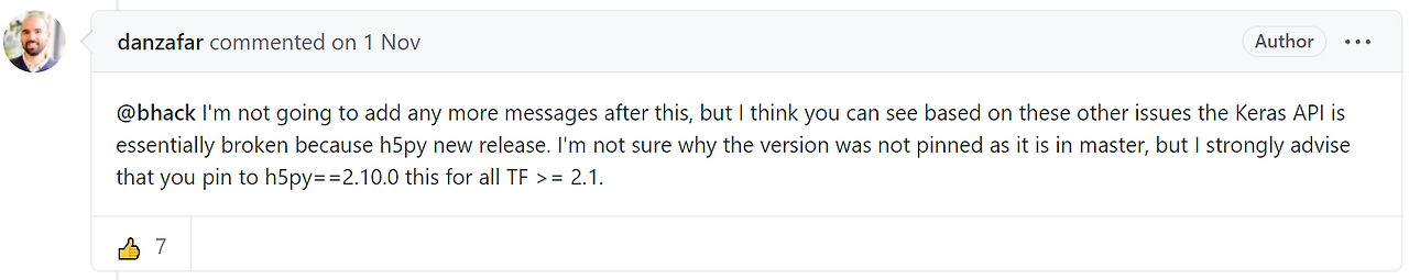 Tensorflow| keras load weights attributeerror: 'str' object has no attribute 'decode'