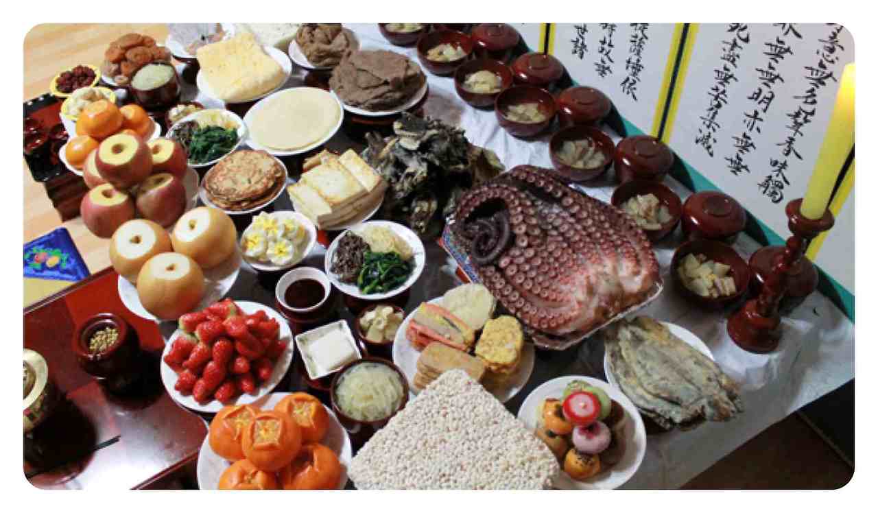 경기도 설날 및 추석 제사상 상차림 및 제사 지내는 순서