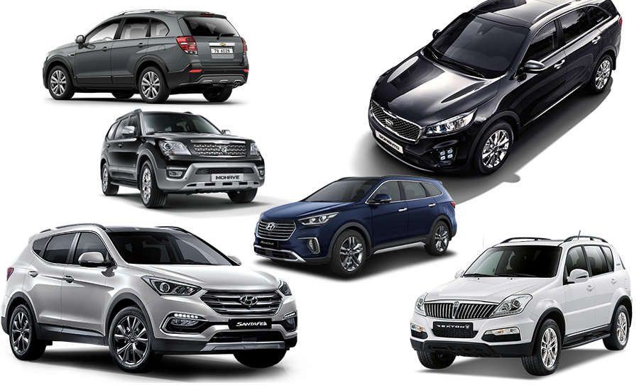 준중형 Suv 크기 비교 국산 수입 Suv 크기 재원 나에게 맞는 패밀리카는