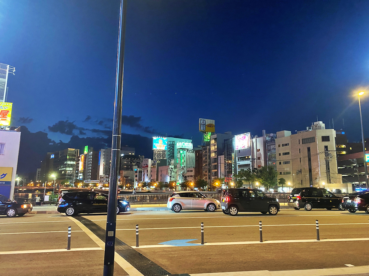 티스도리닷컴 8월 후쿠오카福剛사가佐賀 여행기 4 나카스 포장마차 거리 1일차 마무리