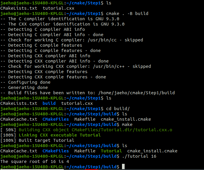 [CMAKE] cmake_minimum_required() / project() / add_executable()