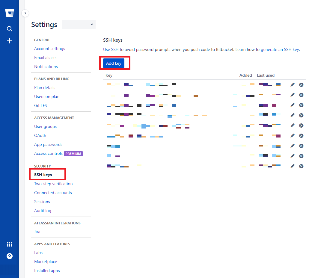 SSH Key 생성 및 등록 방법(GitHub, Bitbucket)