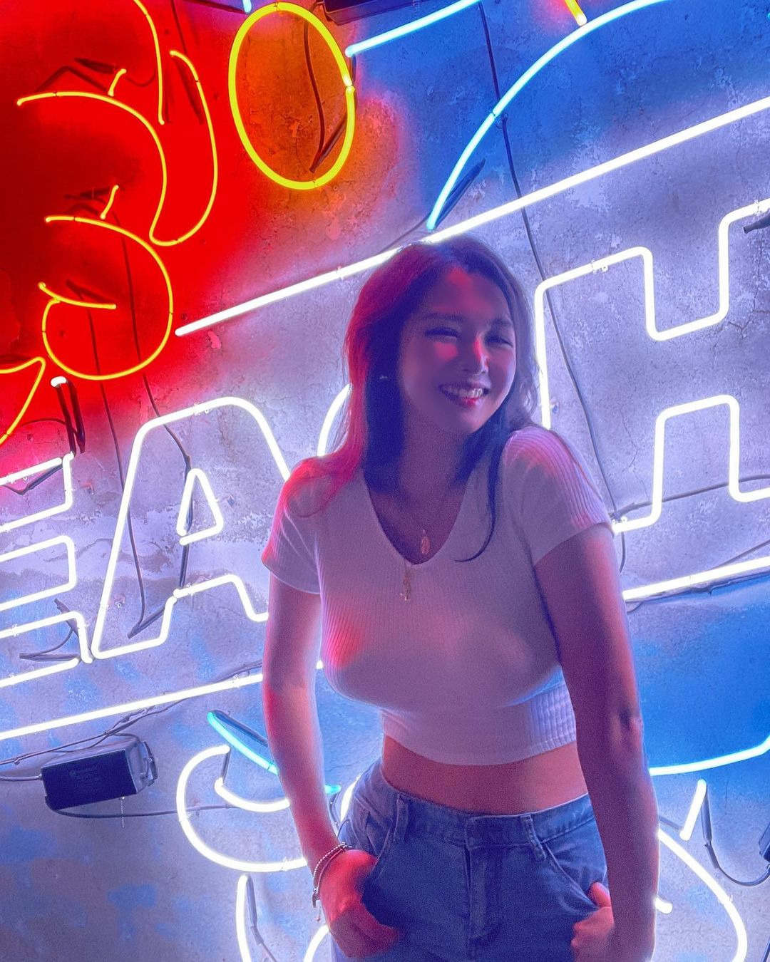 Uoo 핀업 걸 비키니 수영복 육덕 몸매 패션 일반인 각선미 모델 사진 셀카 인스타