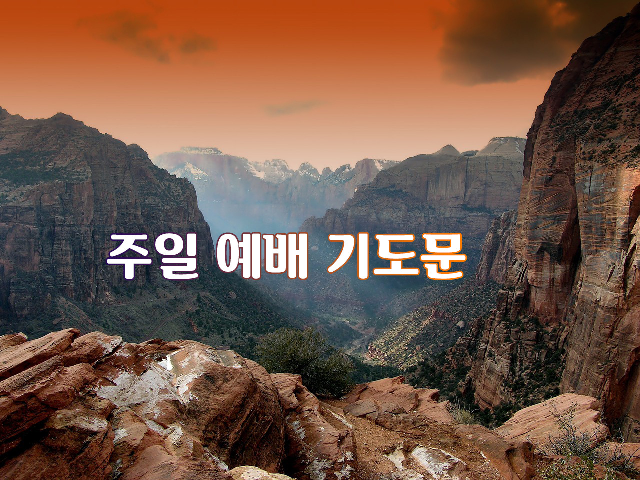 온유랑 2023년 2월 넷째 주일 낮 예배 대표 기도문