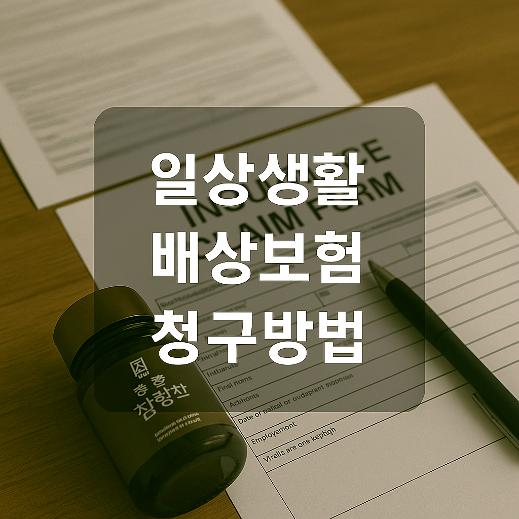 현대해상 일상생활배상책임보험 청구 방법 및 필요 서류까지 한눈에