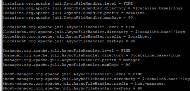 기술지원 전문기업 (주)제스트정보기술 -Tomcat logging.properties 설정 :: 오픈소스기술지원 전문기업- (주)제스트정보기술