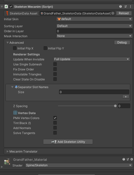 [Unity3D] Spine 파일 Unity랑 연동하기 — KiTFOx's Notepad 📝