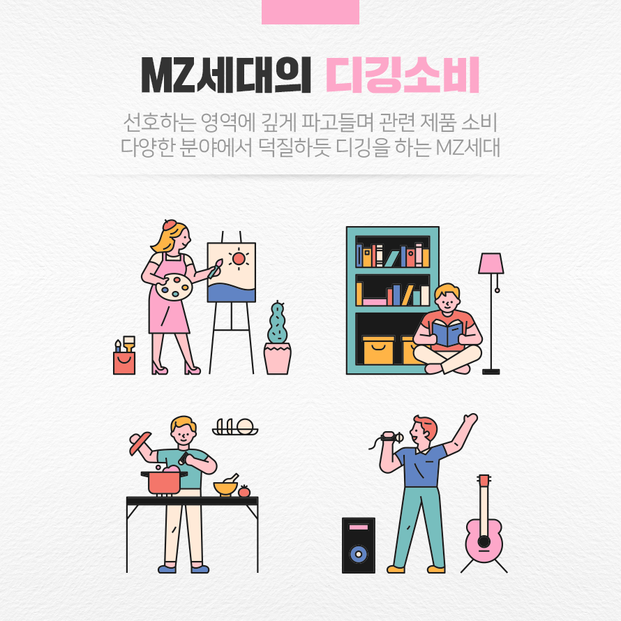 취향 소비가 대세 Mz세대의 디깅소비