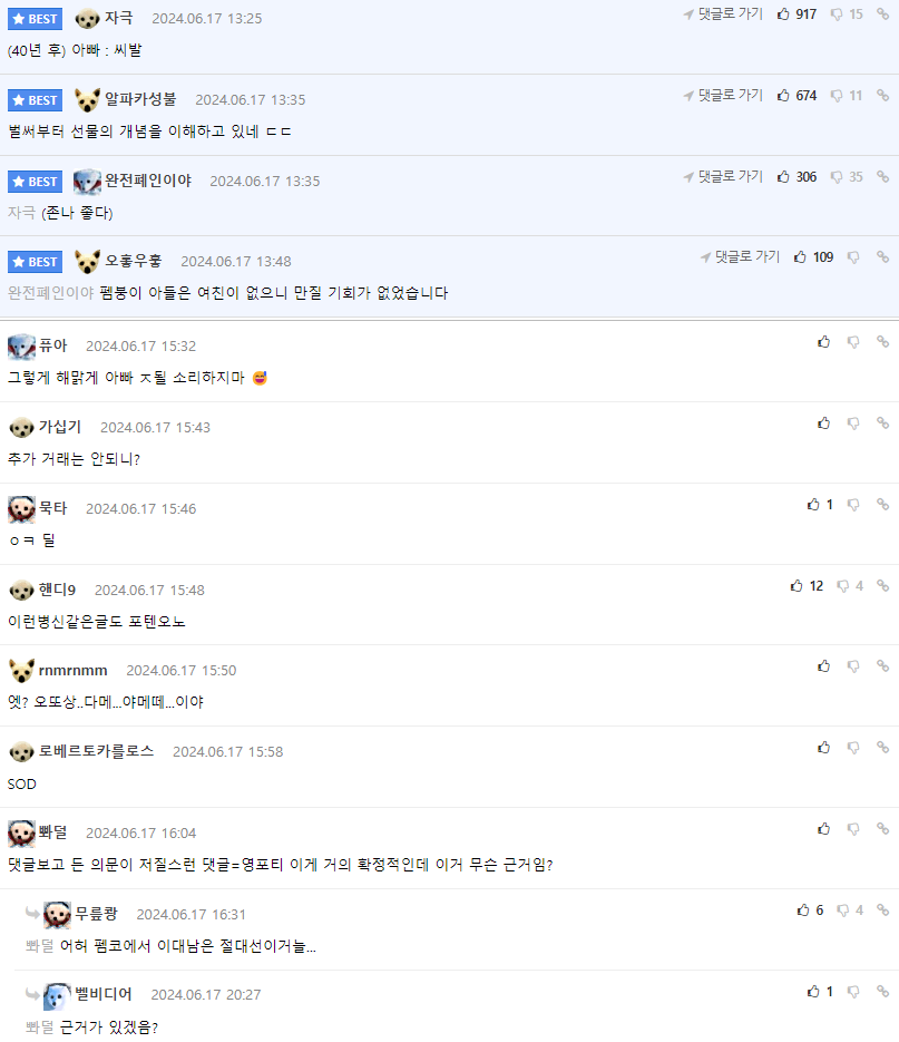 야 엄마 가슴 만지지 마 엄마 가슴은 아빠 거야 오늘의 Sns 이슈