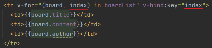 [Vue warn]: Avoid using non-primitive value as key, use string/number value instead. 에러