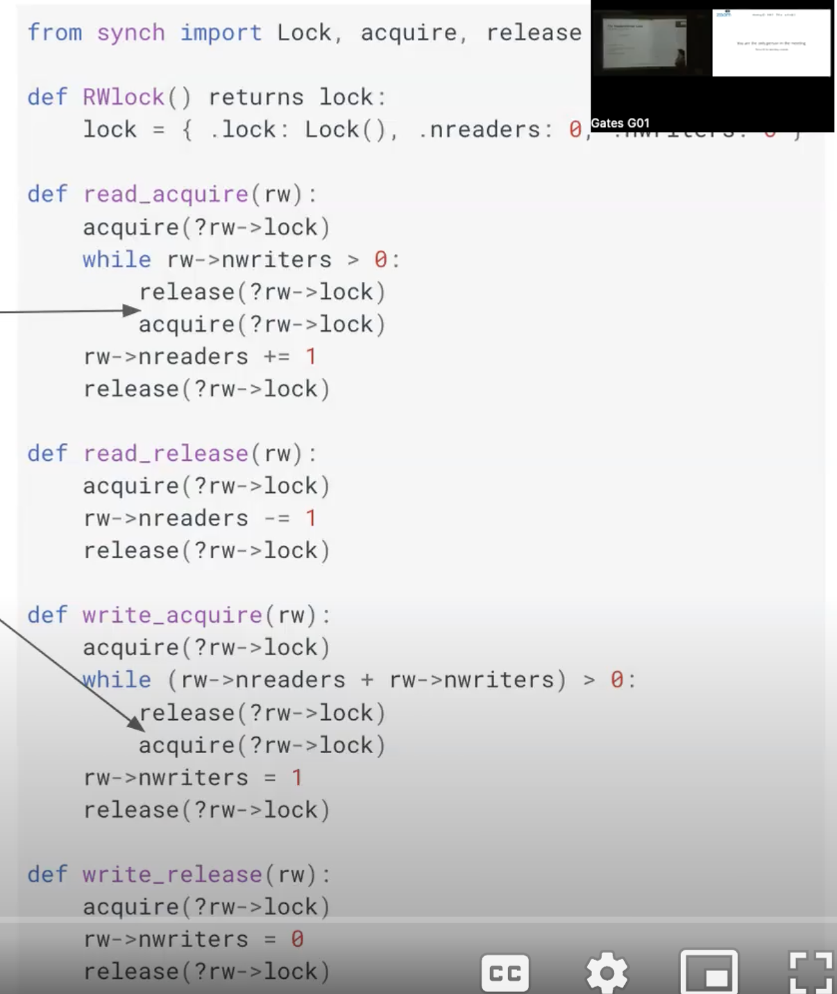 [OS] Lock, Semaphore, Monitor
