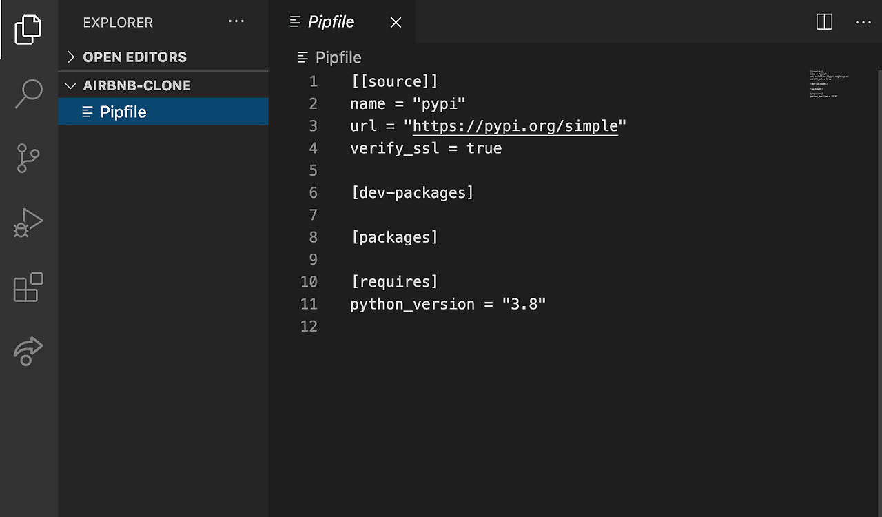[⛺️클론코딩] pipenv, Django 설치, 개발환경 구축하기