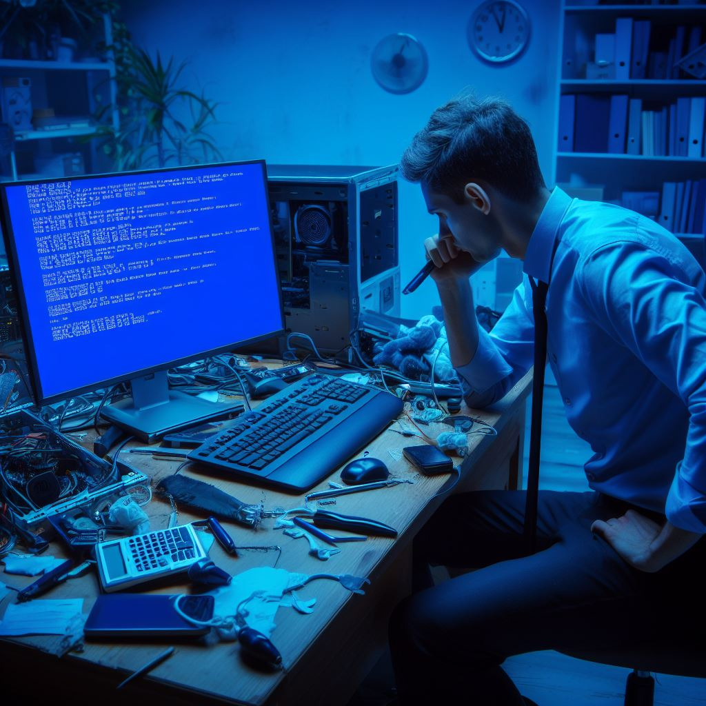 0x0000003b 블루 스크린 오류 해결 방법