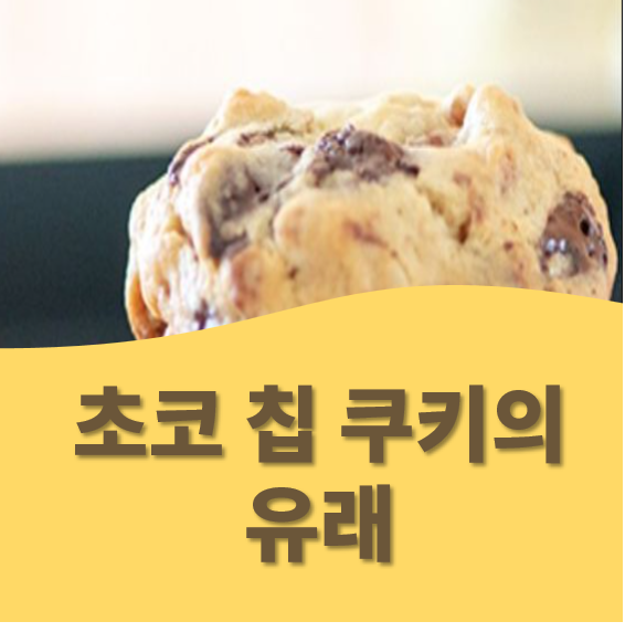 초코칩 쿠키를 좋아하시나요 초콜릿 칩 쿠키의 유래를 알아봅시다