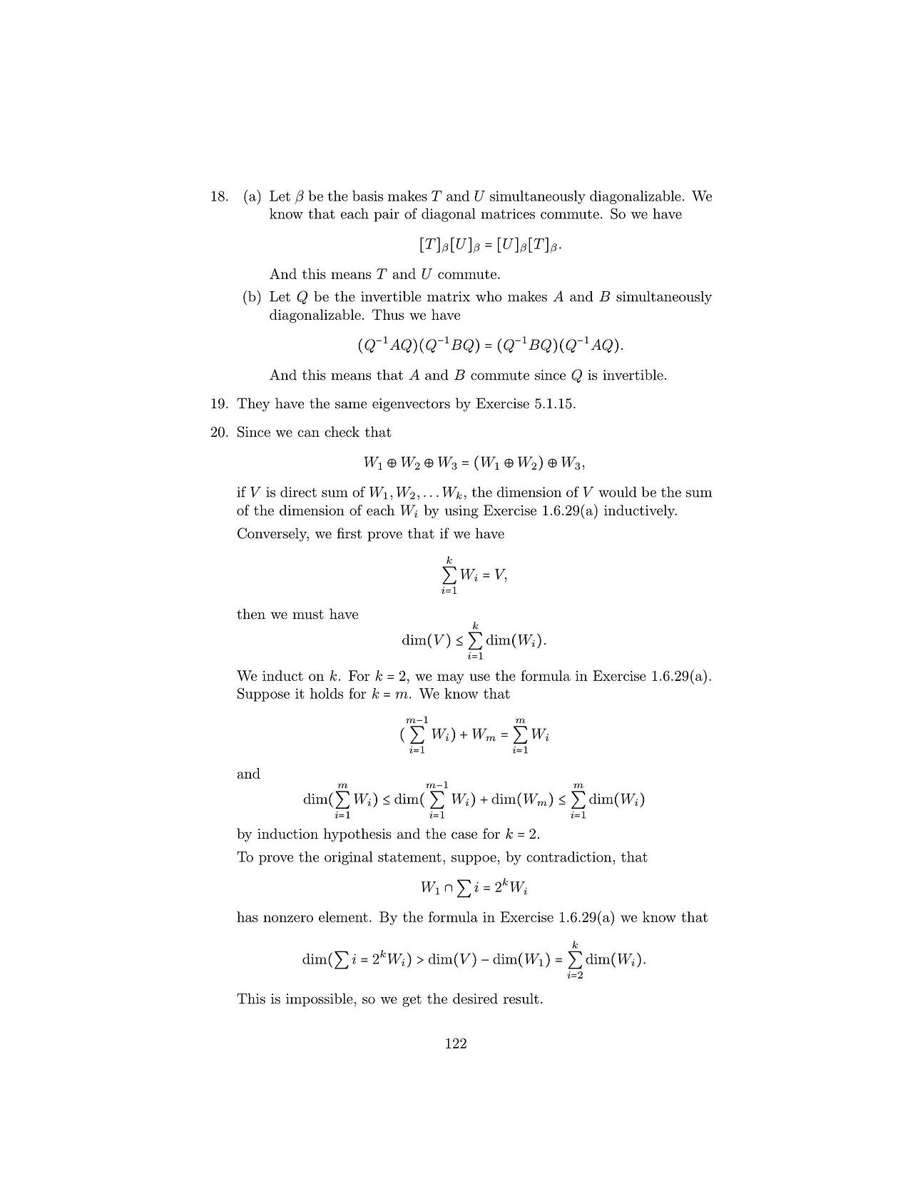 Solutions to Linear Algebra, Stephen H. Friedberg, Fourth Edition ...