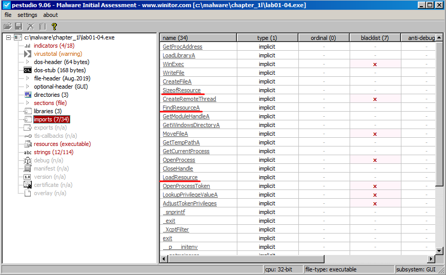 DLL 의존성 확인 도구 (Dependency Walker) & 리소스 확인 도구 (리소스 해커) 기능 및 사용법 — IT-log