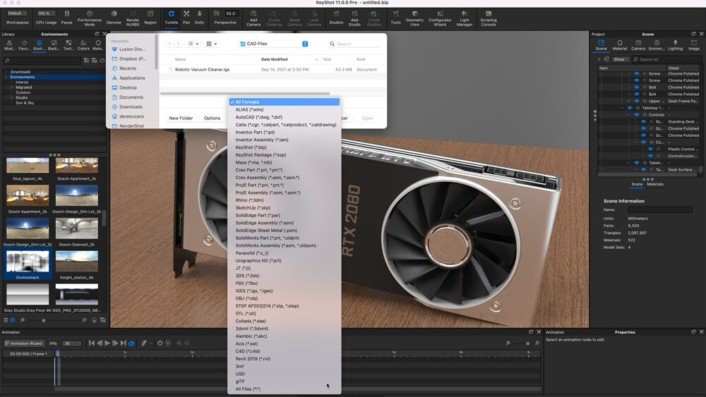 키샷 다운로드 – KeyShot Pro v11.3.1 Download Crack 크랙
