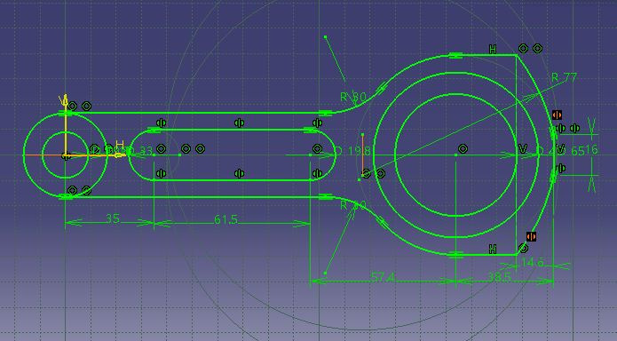 [CATIA] 10. Sketch 및 단위변경 / Drafting - Hatch