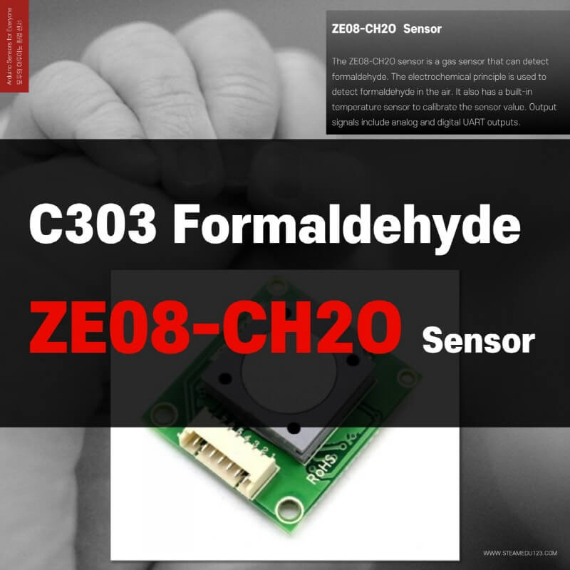 ZE08-CH2O Formaldehyde Gas Sensor [Arduino Sensors for Everyone]