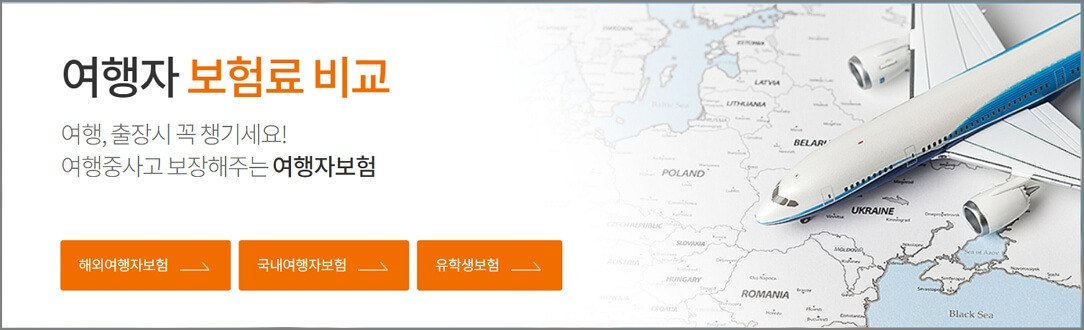 해외 여행 보험 비교하기