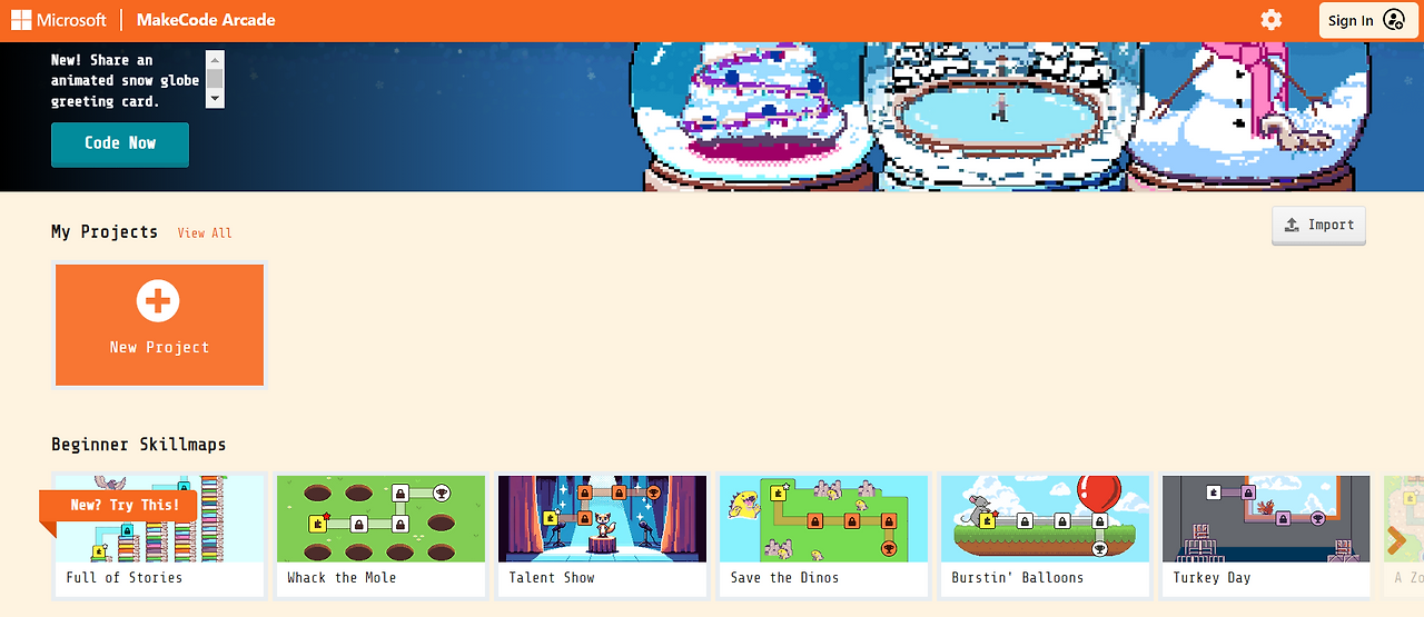 [00] MakeCode Arcade 소개: 게임 코딩의 즐거움을 만나다
