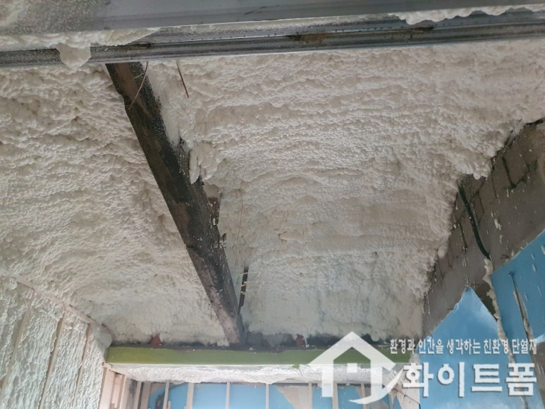 경상북도 경주 주택 단열 친환경 단열재 화이트폼수성연질폼 수성연질우레탄폼 시공
