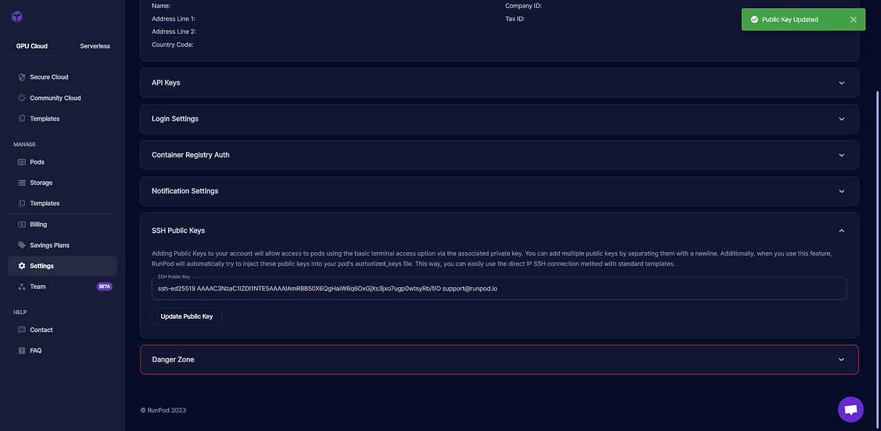 [RunPod] RunPod (비용 및 Pycharm SSH 연결 방법)