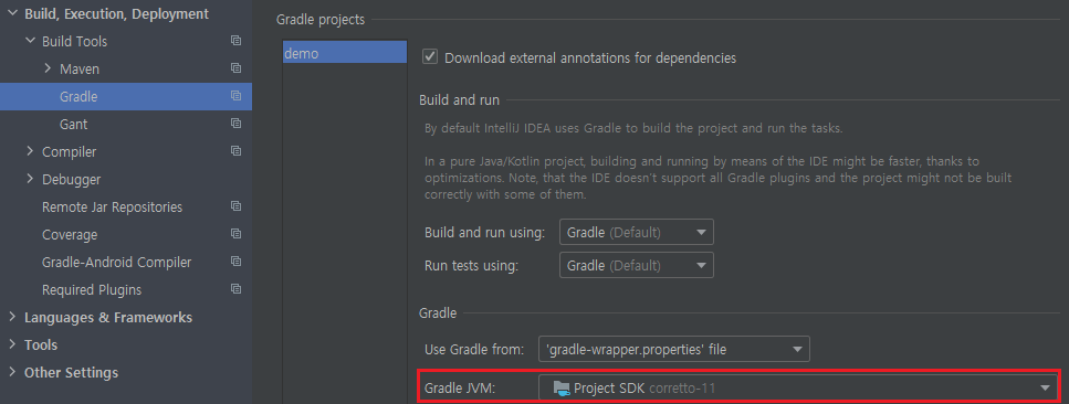 Could not target platform: 'Java SE 11' using tool chain: 'JDK 8 (1.8)'.