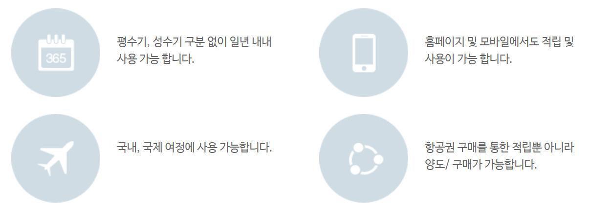 에어부산 스탬프 마일리지 적립 및 항공권 혜택 기준