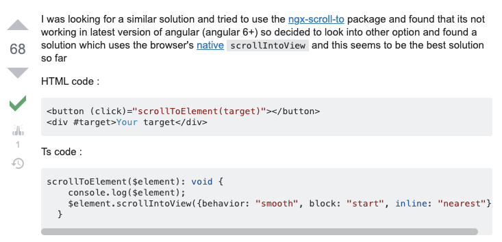 [Angular] fragment(/#) 스크롤 포커스 이동하게 하기