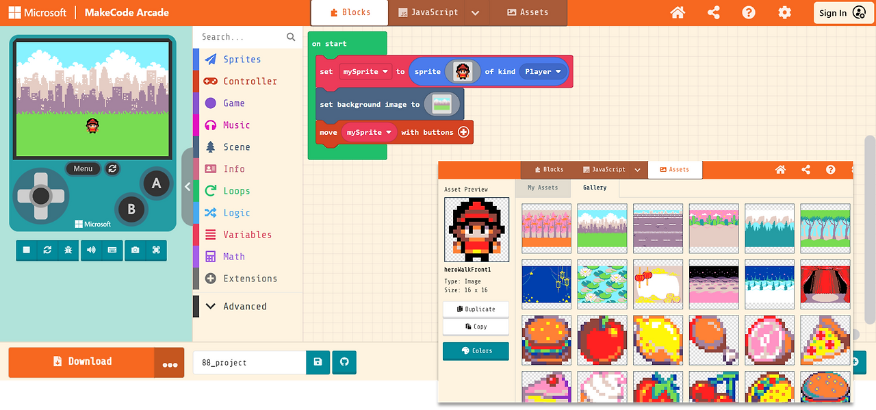 [00] MakeCode Arcade 소개: 게임 코딩의 즐거움을 만나다