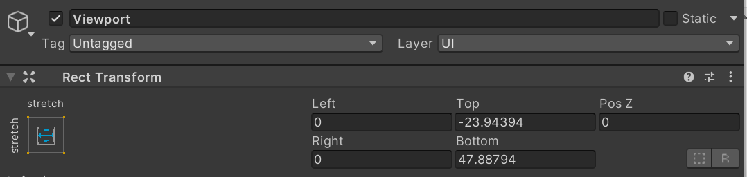 유니티 이미지 스와이프 snap scroll view 구현