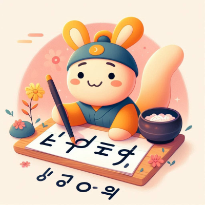 한글 자음 쓰는 순서 방법