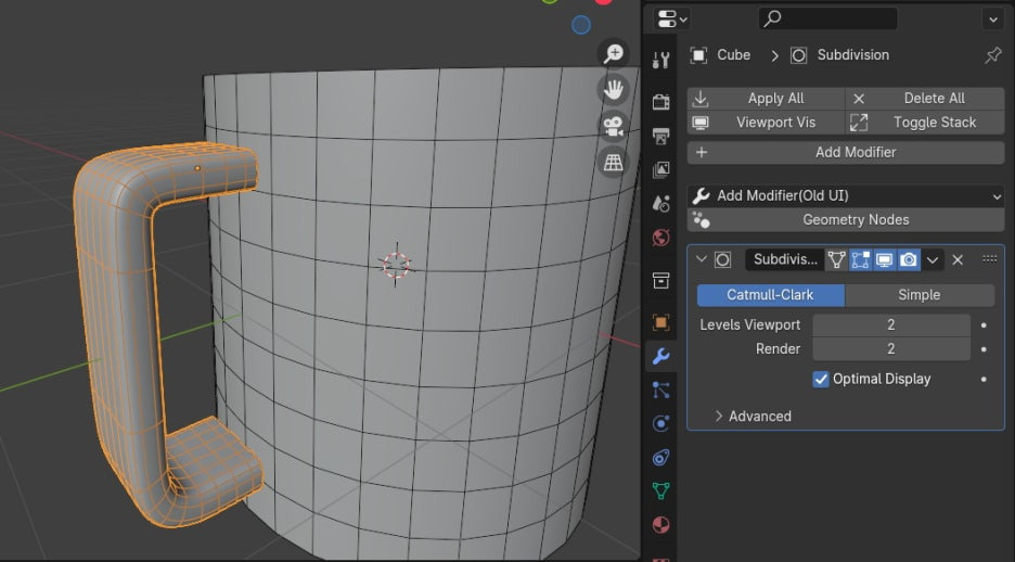 Blender: Data Transfer