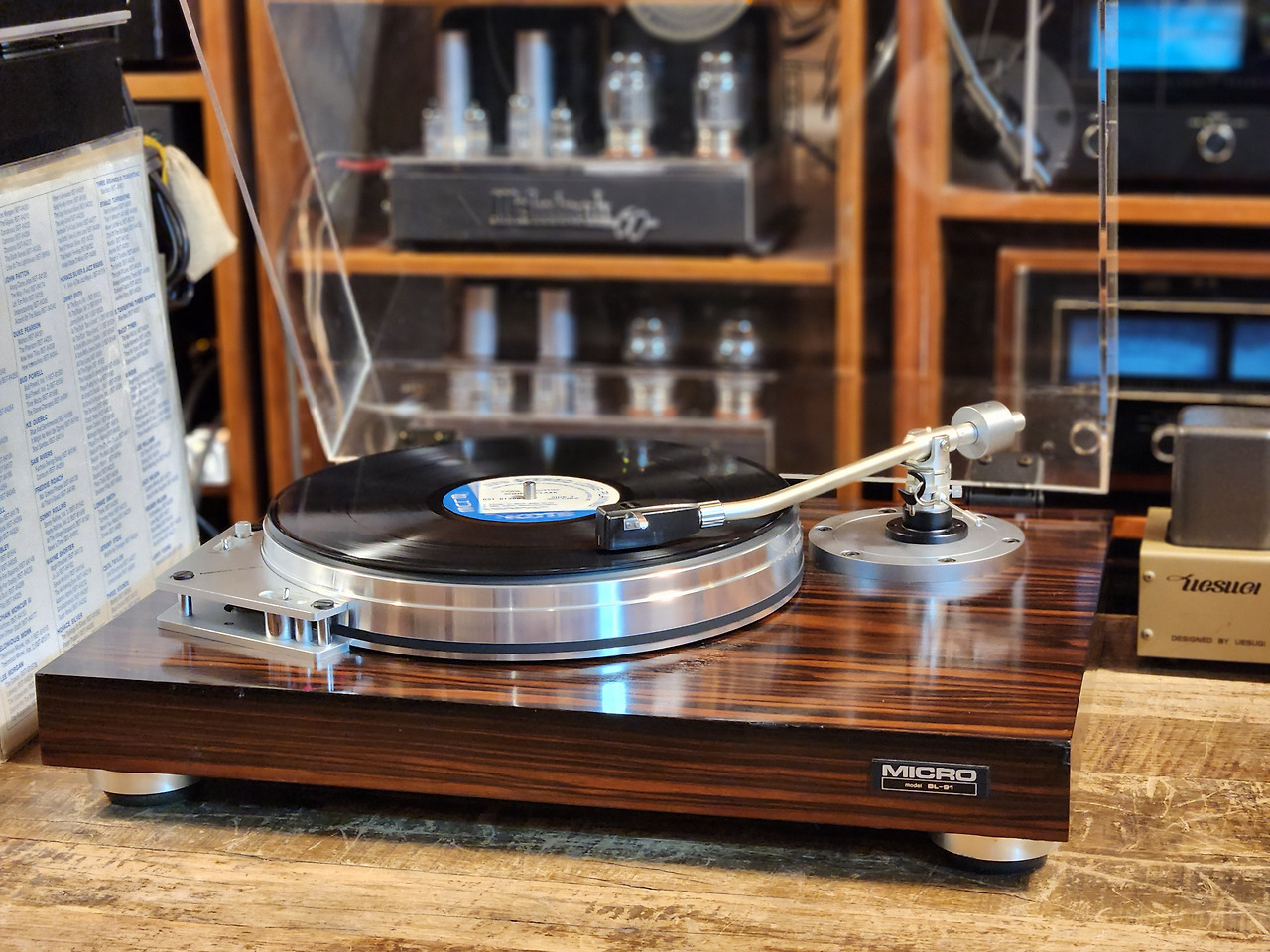 MICRO SEIKI 마이크로 세이키 사의 베스트셀러 상급기 BL-91 대형턴테이블 입니다 -FR54톤암채용 SPU G타입 구형 ...