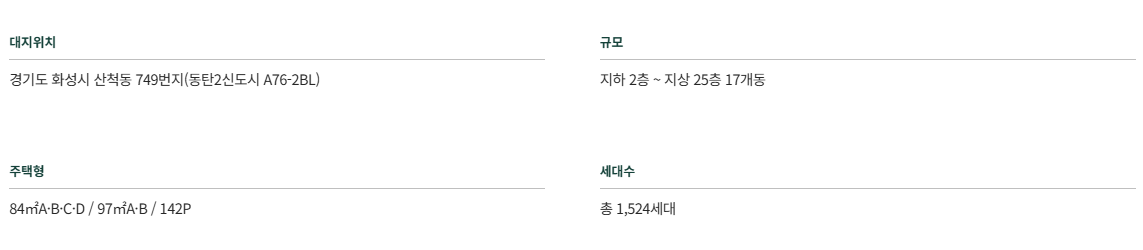 동탄 포레파크 자연앤 푸르지오 분양가 및 시세 차익 A76 2민영주택
