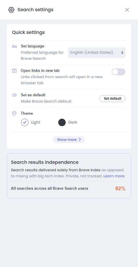 Brave Search 출시!!