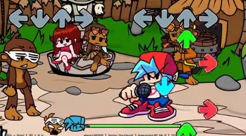 프나펌 원숭이모드 다운로드 - FnF vs Monkey