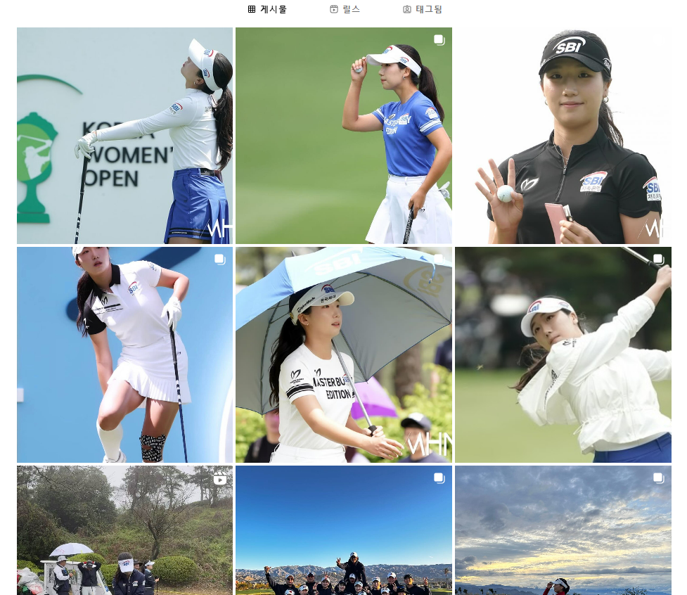 KLPGA투어- 이동은프로 (프로필, 인스타그램, 부모님, 우승기록, 소속팀)