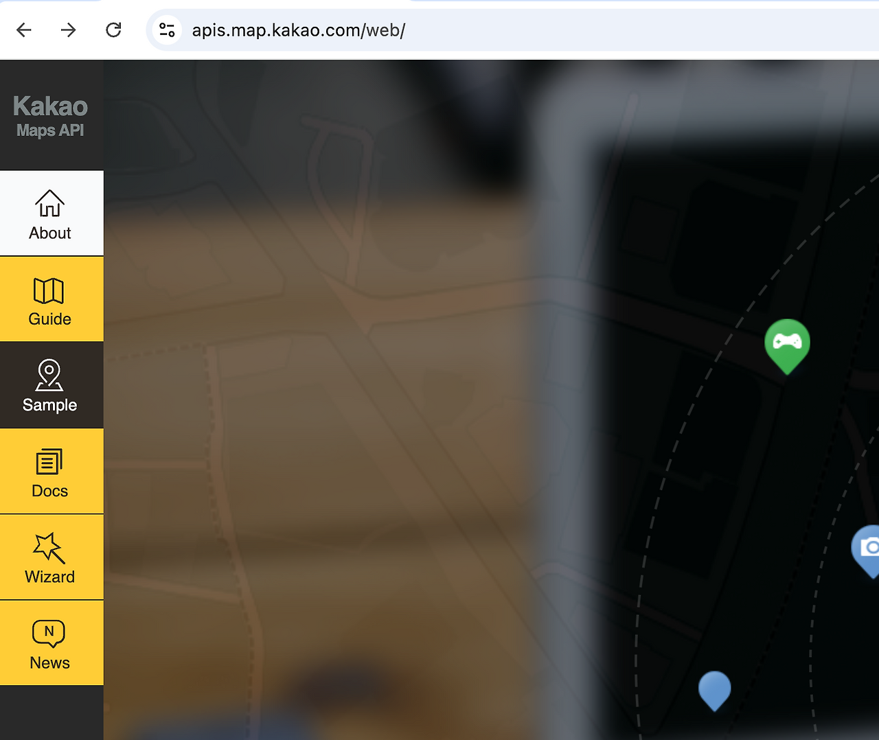 [React] KAKAO(카카오) 지도 API 사용법, 웹에 카카오맵 불러오는 법