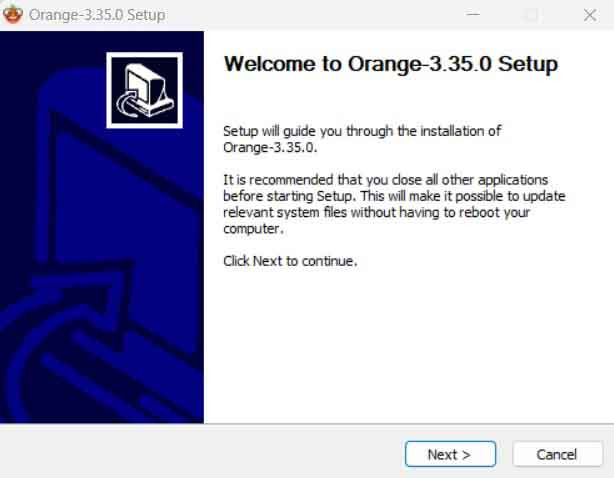 [Orange3 강좌] [Part 1] Orange3 설치하기