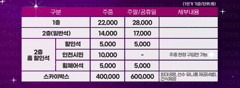 흥국생명 배구단 예매 및 핑크 스파이더스 티켓 가격 안내 할인 인천삼산월드체육관