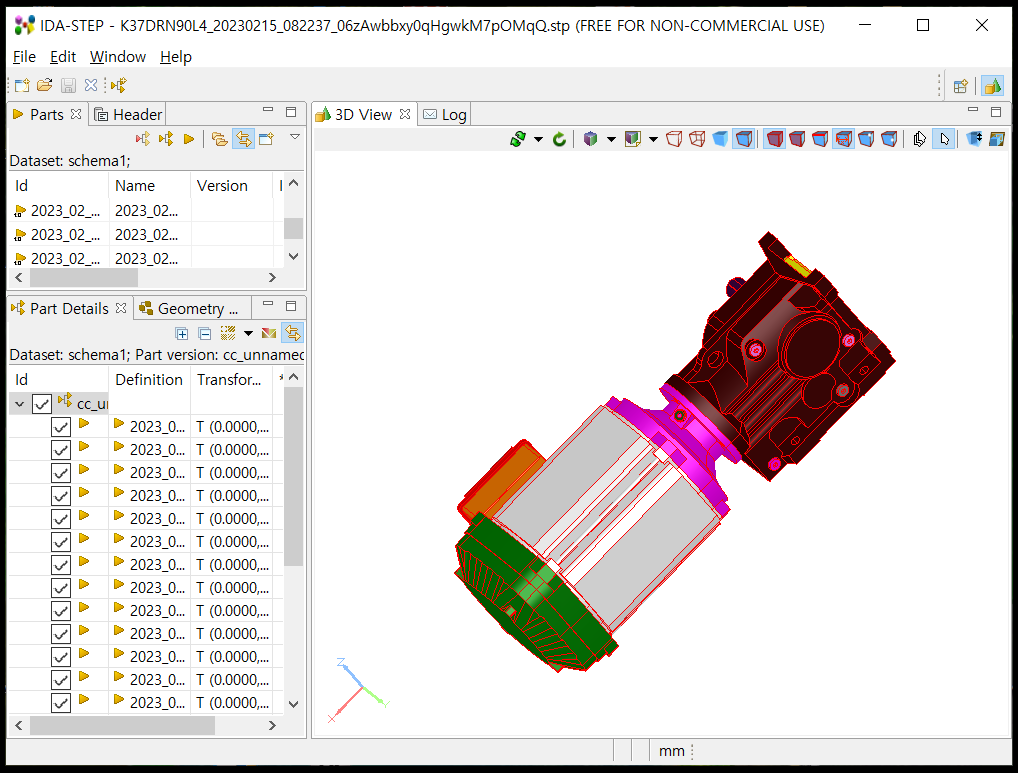 무료 3D 뷰어 (step 파일 열기) - IDA STEP