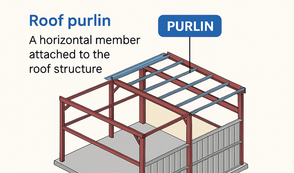 Girt와 Purlin 차이 완벽 정리 | 철골구조 핵심 부재 이해하기