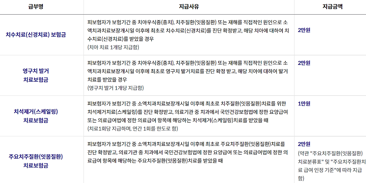 라이나생명 다이렉트 치아보험 보장내용 특징 보험료 조회방법 및 치아보험 가입 주의사항