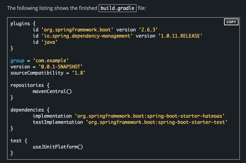 HATEOAS(Hypermedia as the engine of application state)