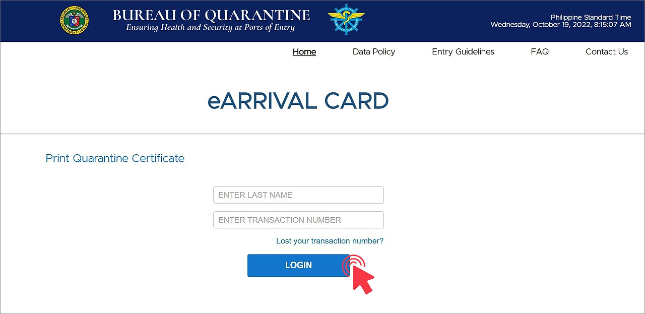 [필리핀 격리 규정] 필리핀 검역국(BOQ)에서 Quarantine Certificate를 발급받는 방법