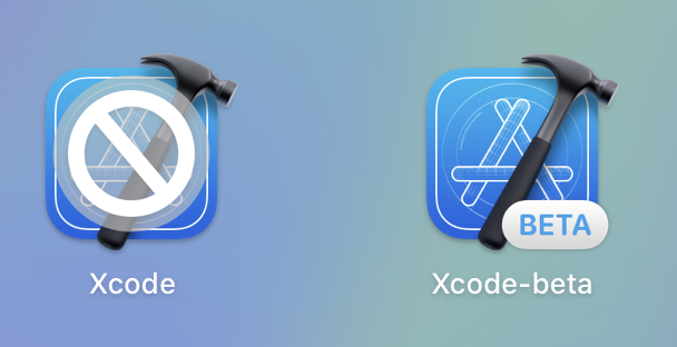 Xcode Beta 시뮬레이터 실행