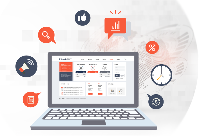 이랜드 EDI 시스템 EDIS/DIS/DCS (edi.eland.co.kr)