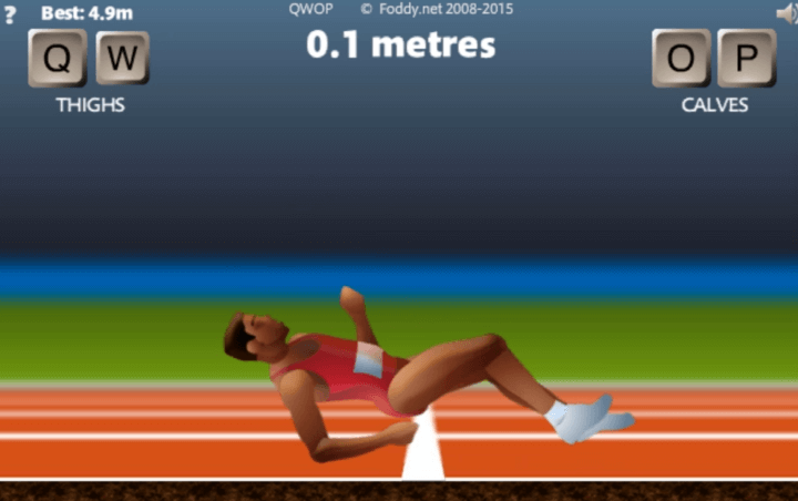 미친달리기게임 (QWOP)